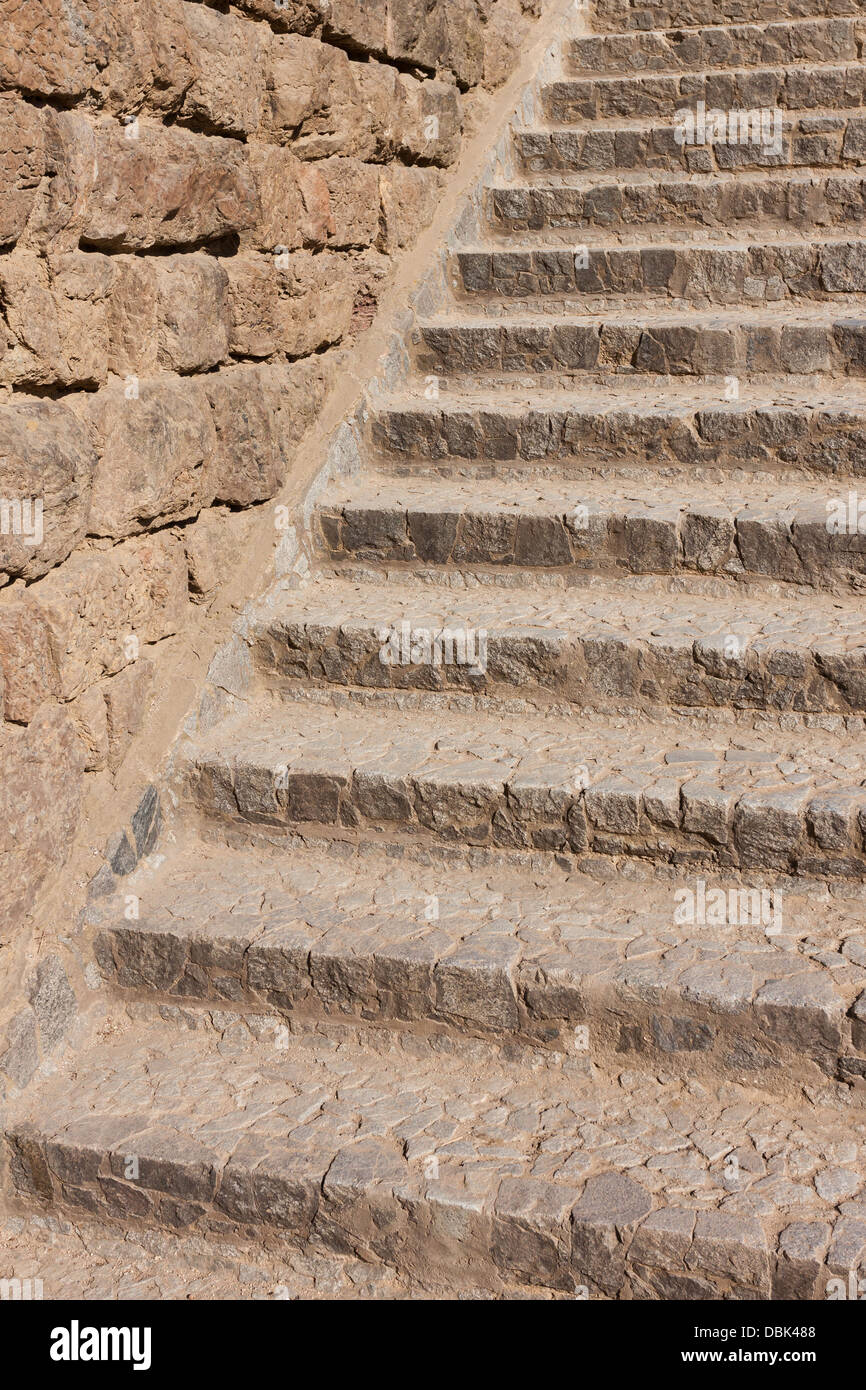 Park guell staircase in barcelona hi-res stock photography and images ...