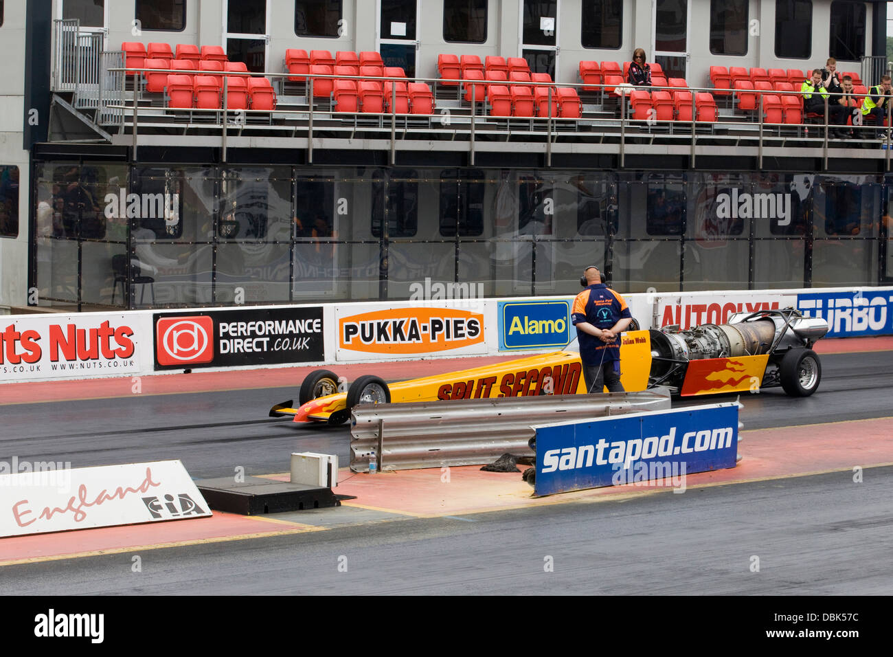Julian webbs split second dragster hi-res stock photography and images ...