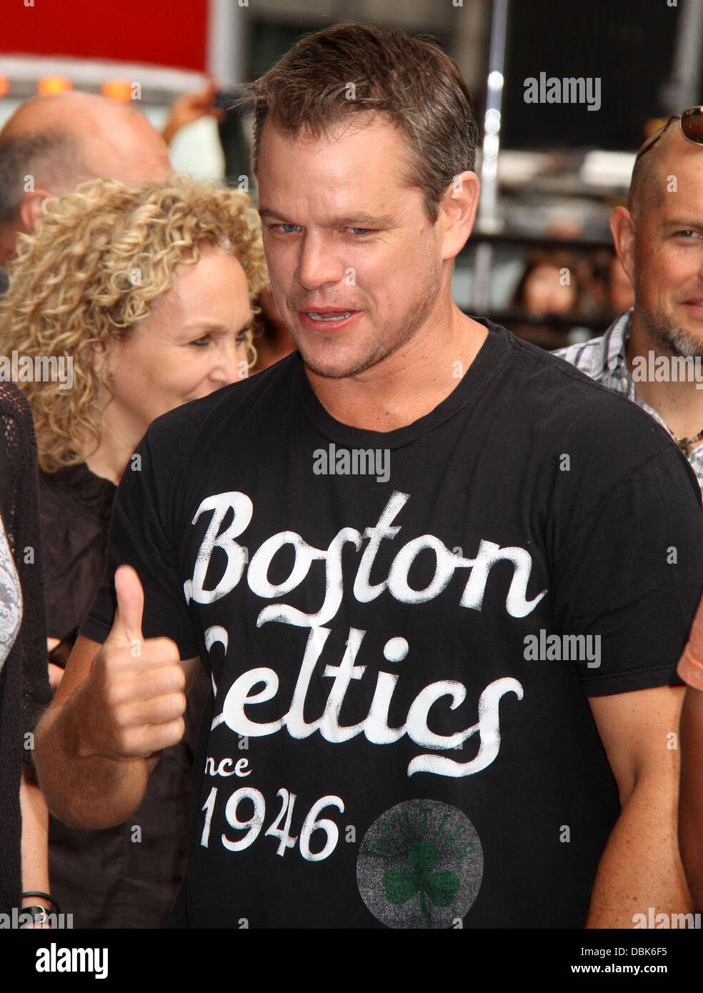 New York, New York, USA. 31st July, 2013. Actor MATT DAMON at his ...