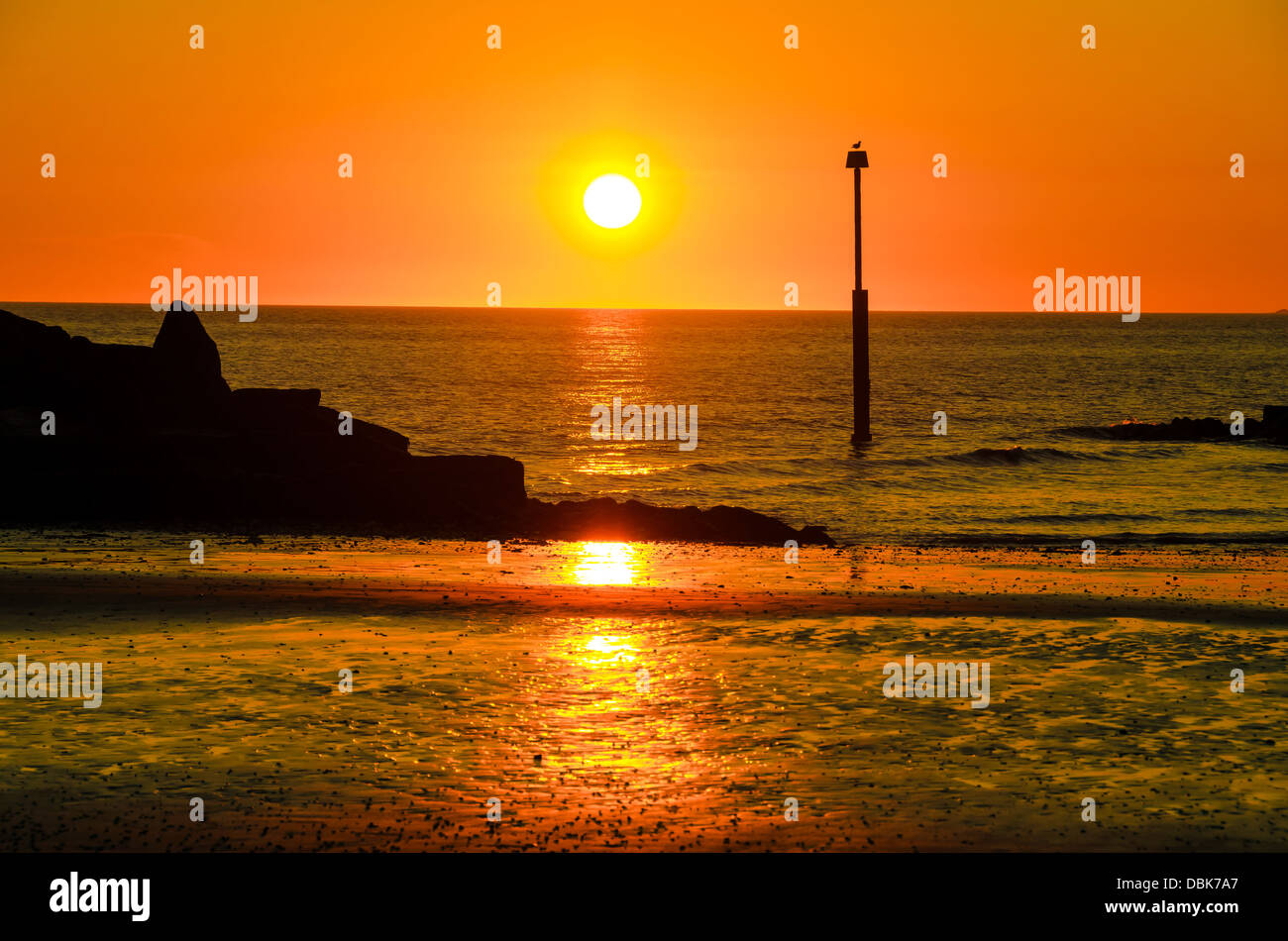 Middleton beach sunset hi-res stock photography and images - Alamy