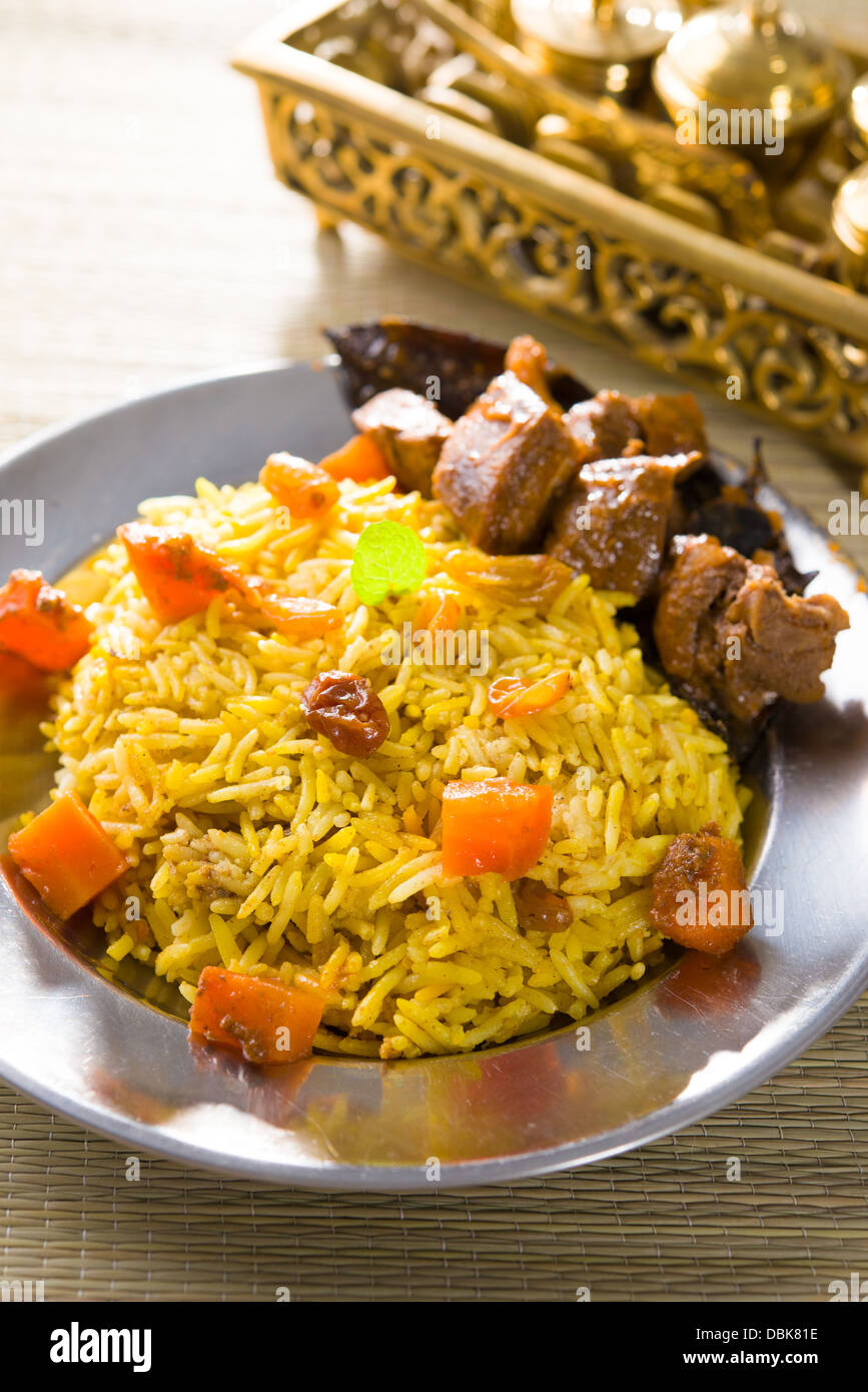 arab rice, ramadan foods in middle east usually served with tandoor ...