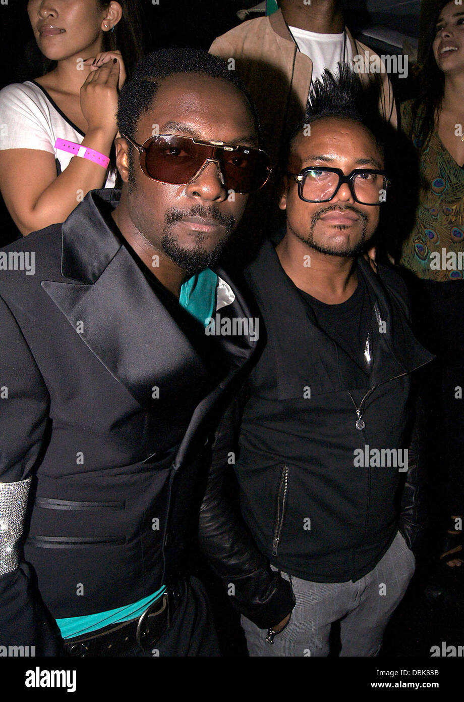 Will.i.am and Apl.de.ap Celebrities party at Merah club London, England ...