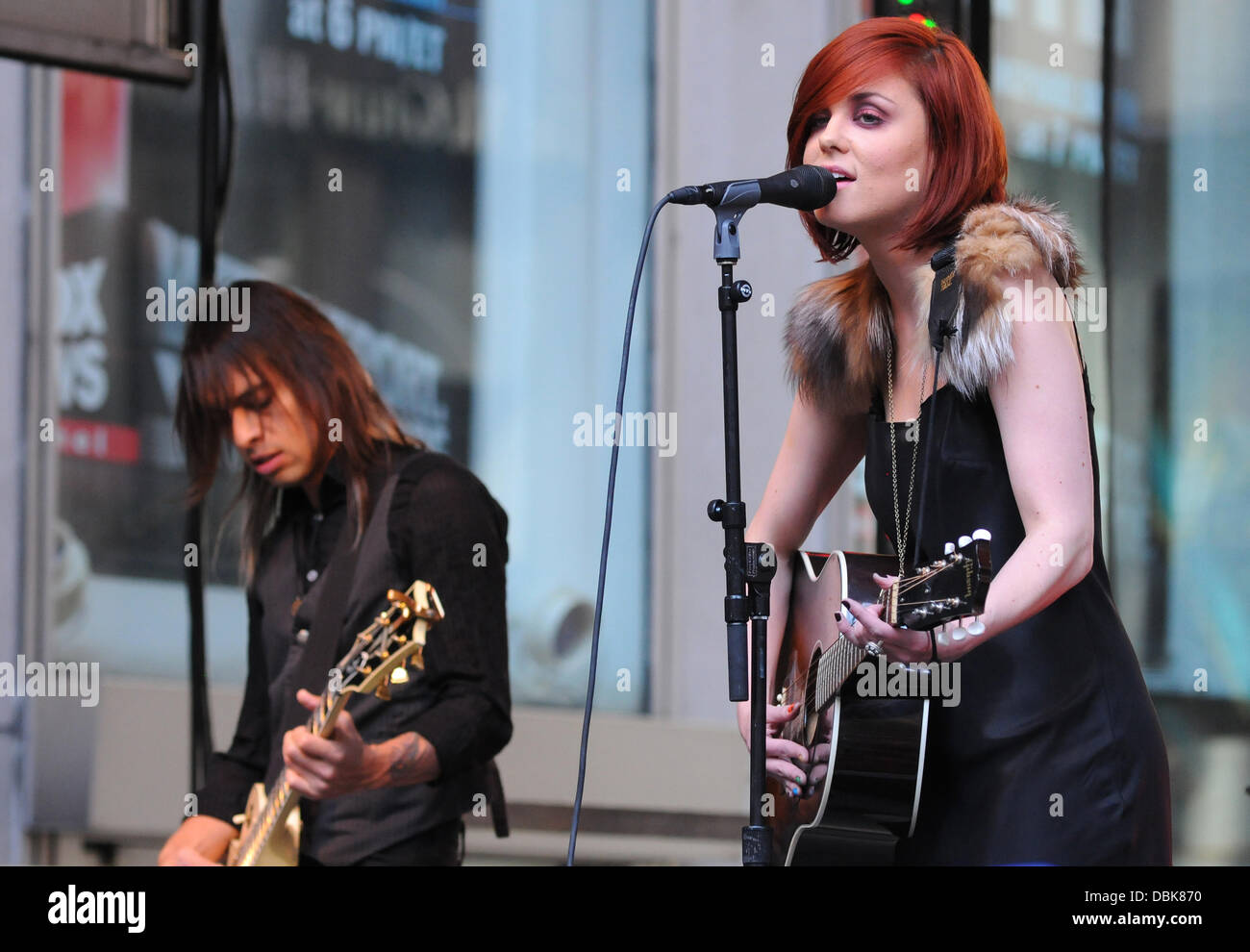 Anna Nalick performs live at 'FOX and Friends' New York City, USA - 01. ...