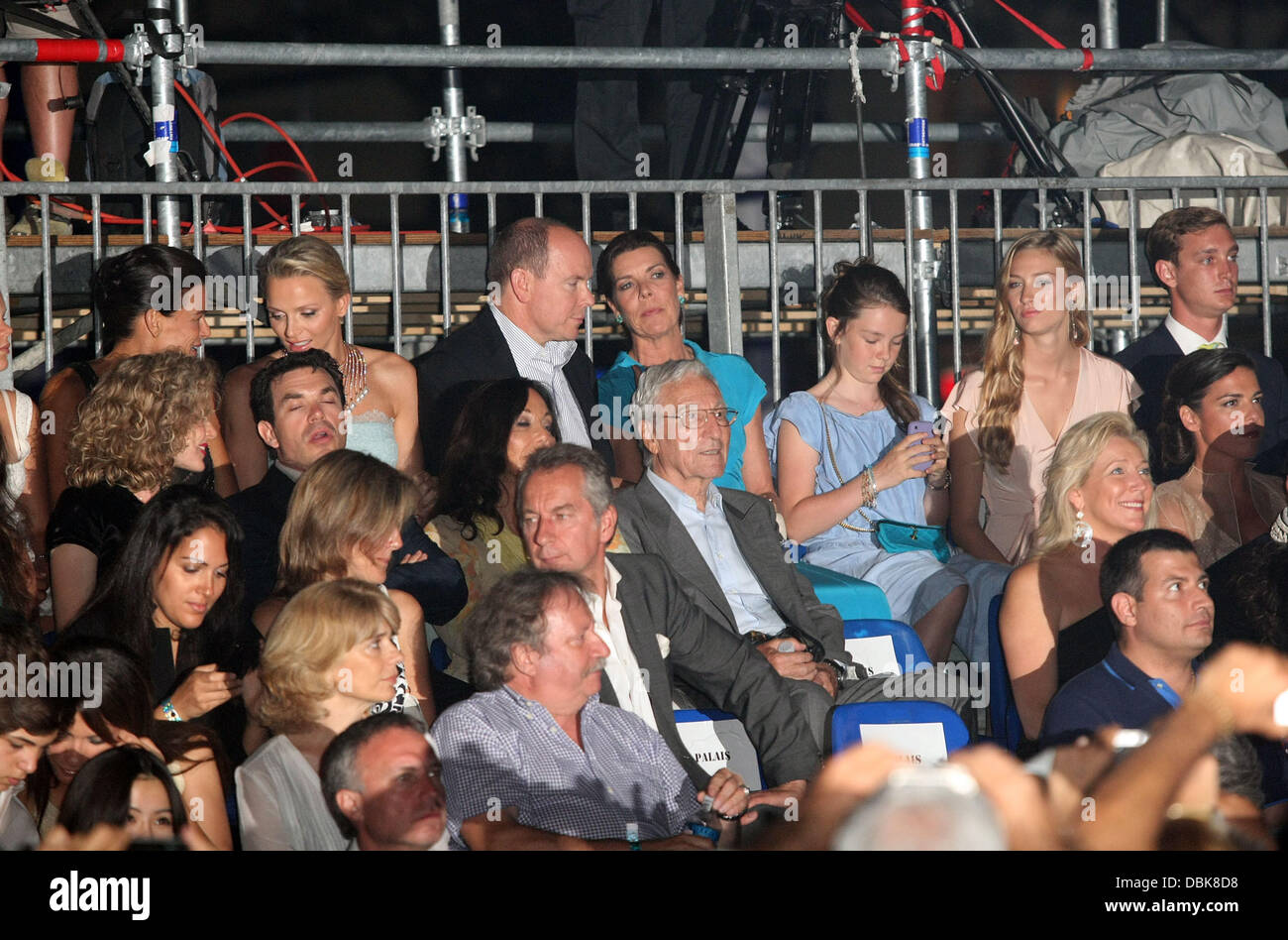 Princess Stephanie, Princess Charlene of Monaco, Prince Albert of ...