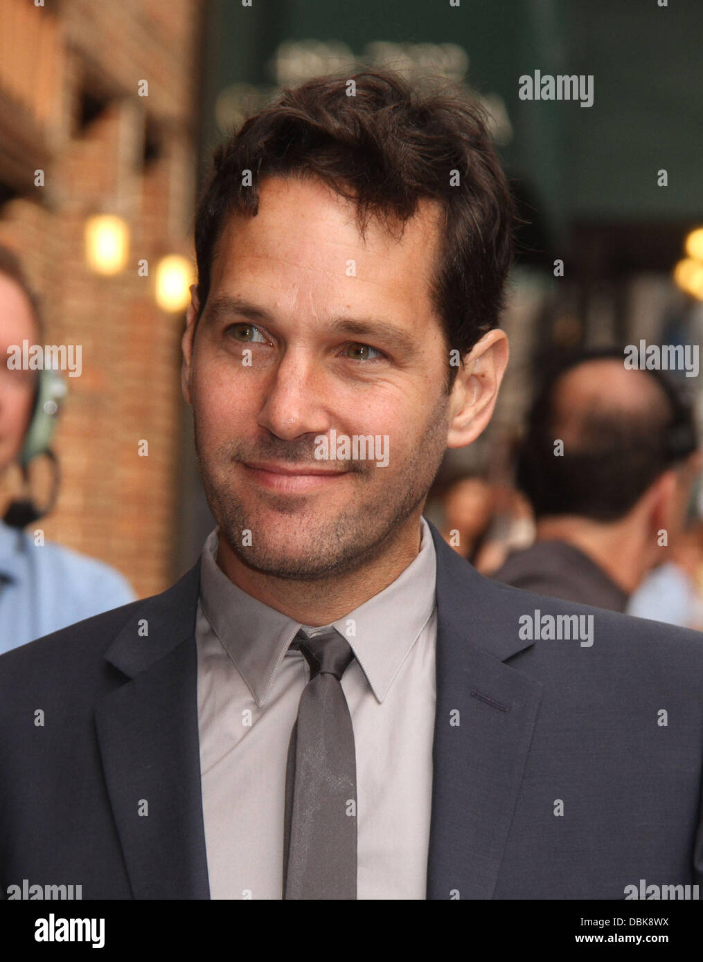 New York, New York, USA. 31st July, 2013. Actor PAUL RUDD arrives for ...