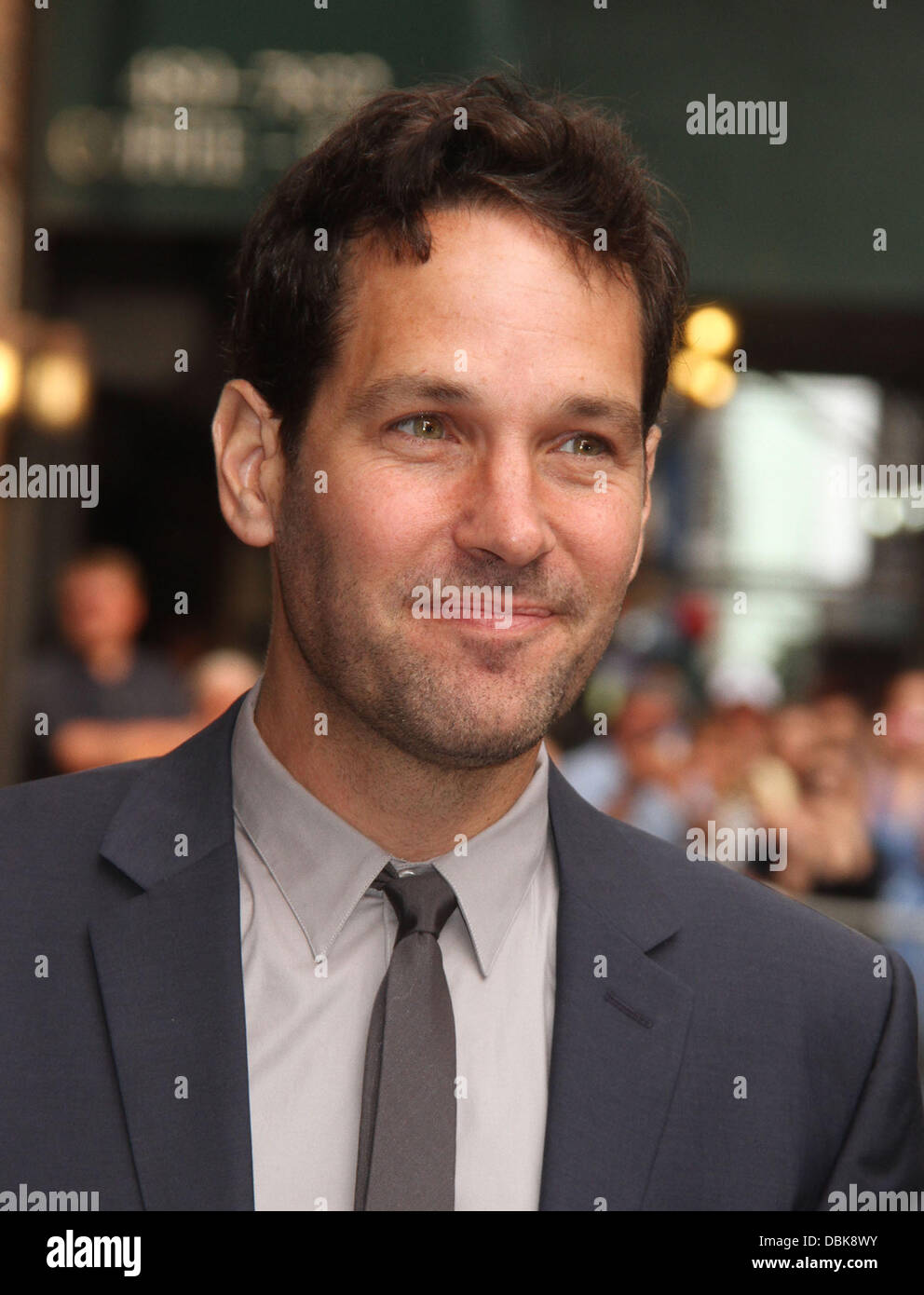 New York, New York, USA. 31st July, 2013. Actor PAUL RUDD arrives for ...