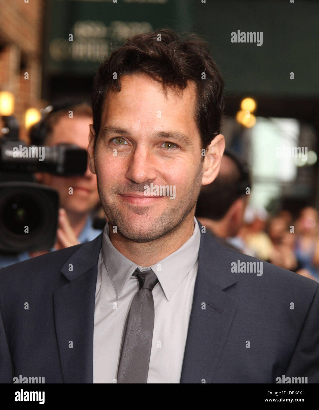 New York, New York, USA. 31st July, 2013. Actor PAUL RUDD arrives for ...