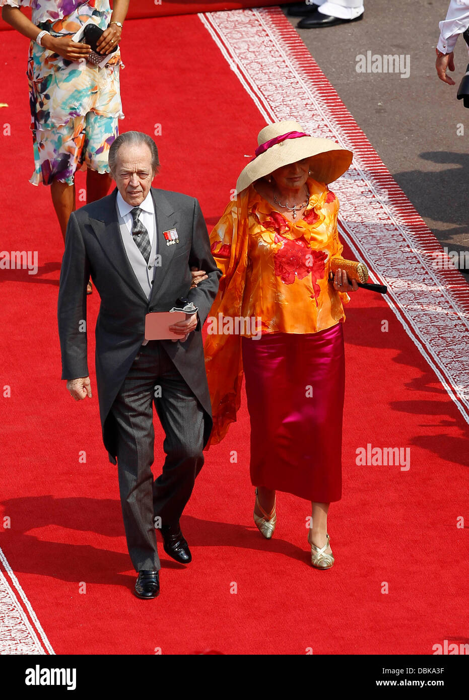 Prince Henri of Orleans, Count of Paris and Countess of Paris Micaela ...