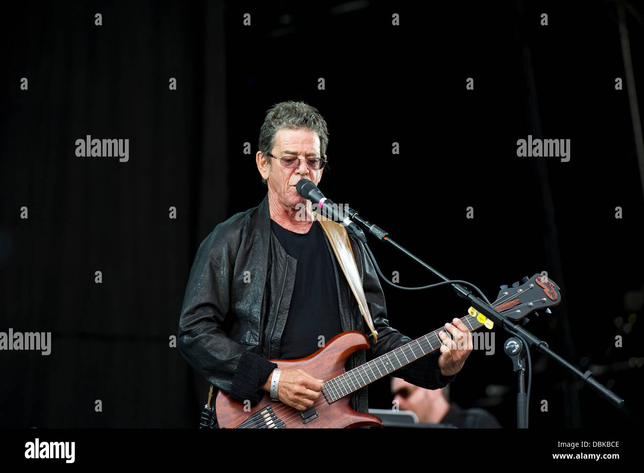 Lou Reed Hop Farm Festival 2011 - Day 2 Kent, England - 02.07.11 Stock ...