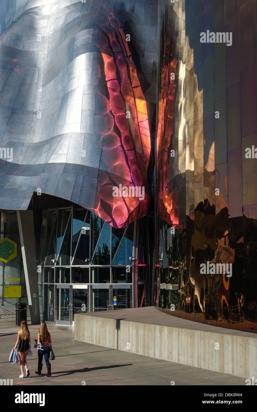 The Experiment Music Project (EMP) in Seattle Center, Seattle ...