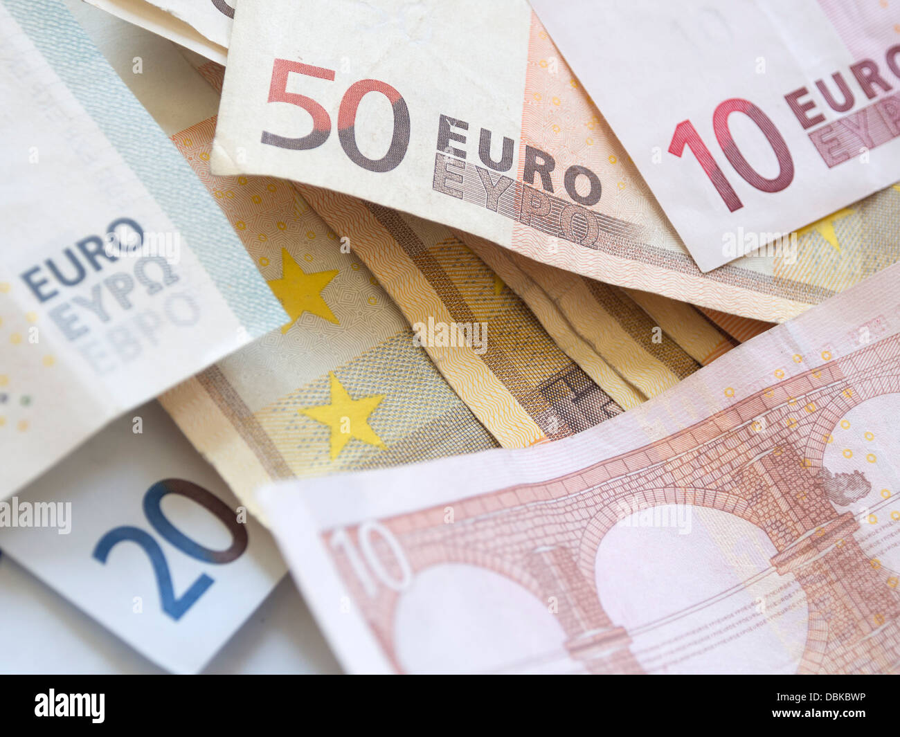 Money pile notes euro hi-res stock photography and images - Alamy