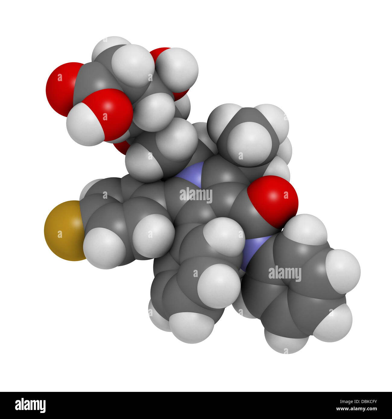 Atorvastatin cholesterol lowering drug (statin class), chemical ...