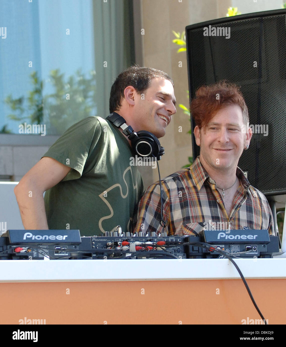 Gabriel & Dresden aka Dave Dresden and Josh Gabriel (right), performing ...