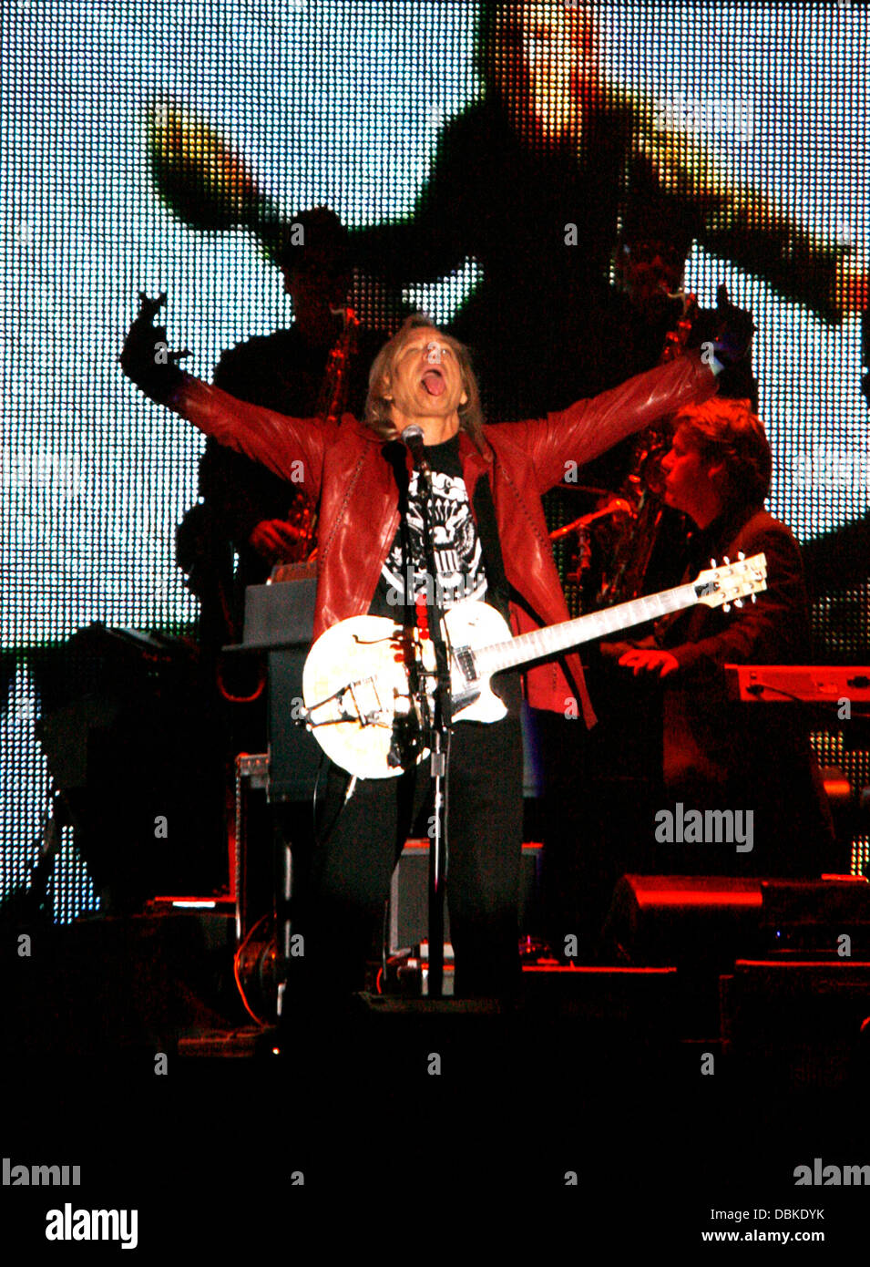 Joe Walsh from rock band 'The Eagles', at the Hop Farm Festival 2011 ...