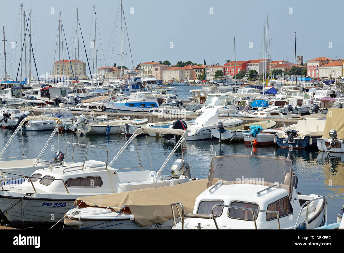harbour, Porec, Istria, Croatia Stock Photo - Alamy