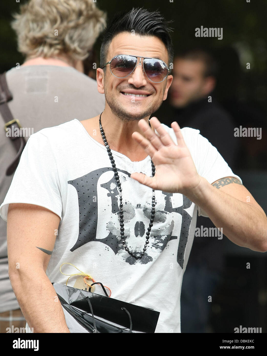 Peter Andre at the ITV studios London, England - 05.07.11 Stock Photo ...