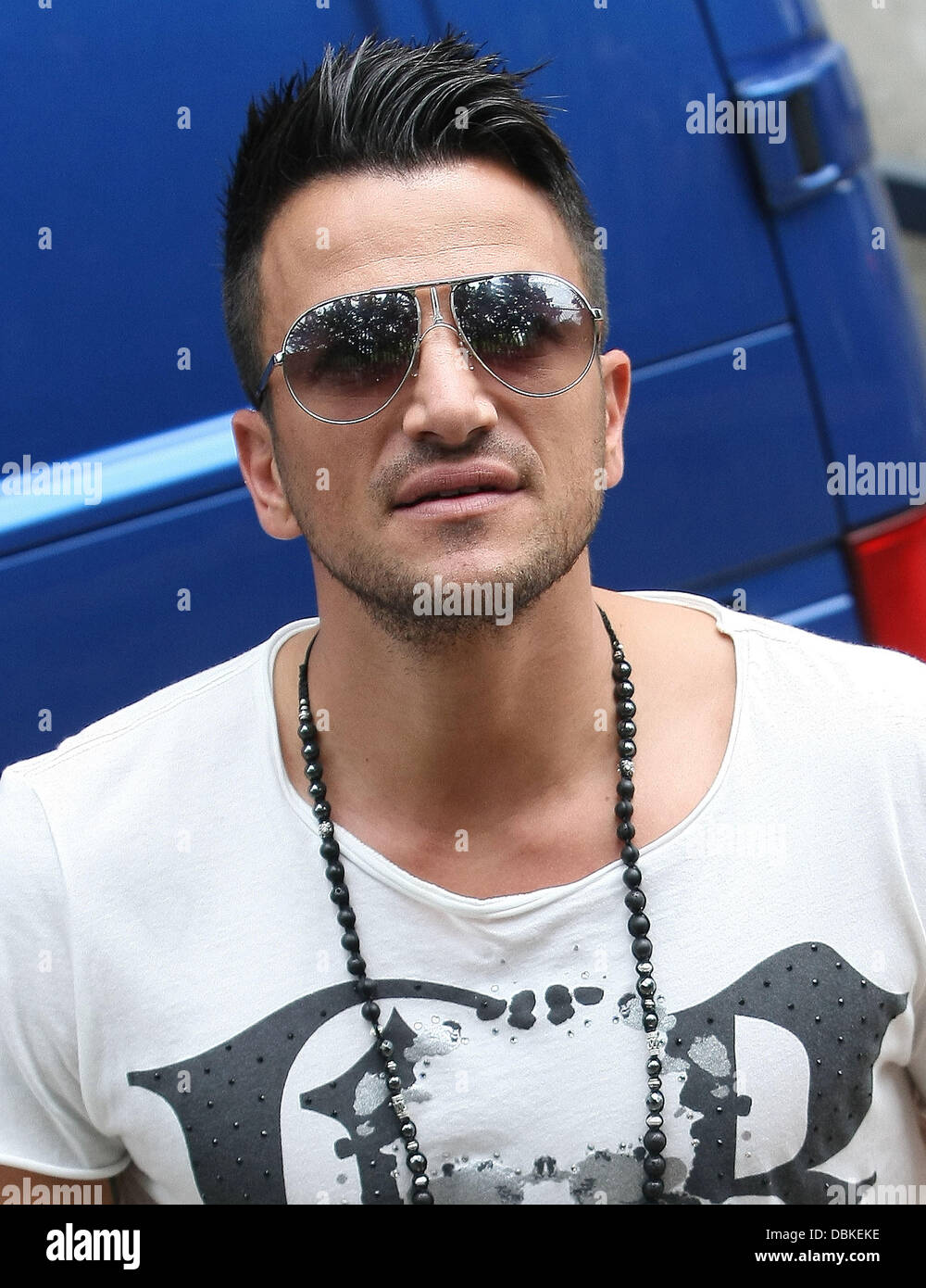 Peter Andre at the ITV studios London, England - 05.07.11 Stock Photo ...