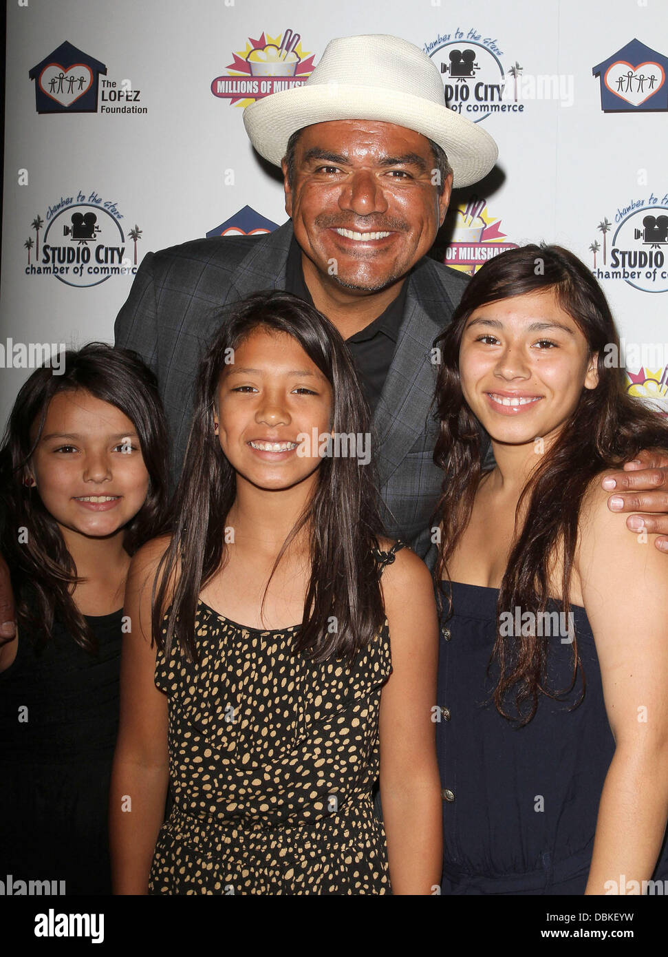 George Lopez and The Melendez Girls, The Lopez Foundation celebrates ...