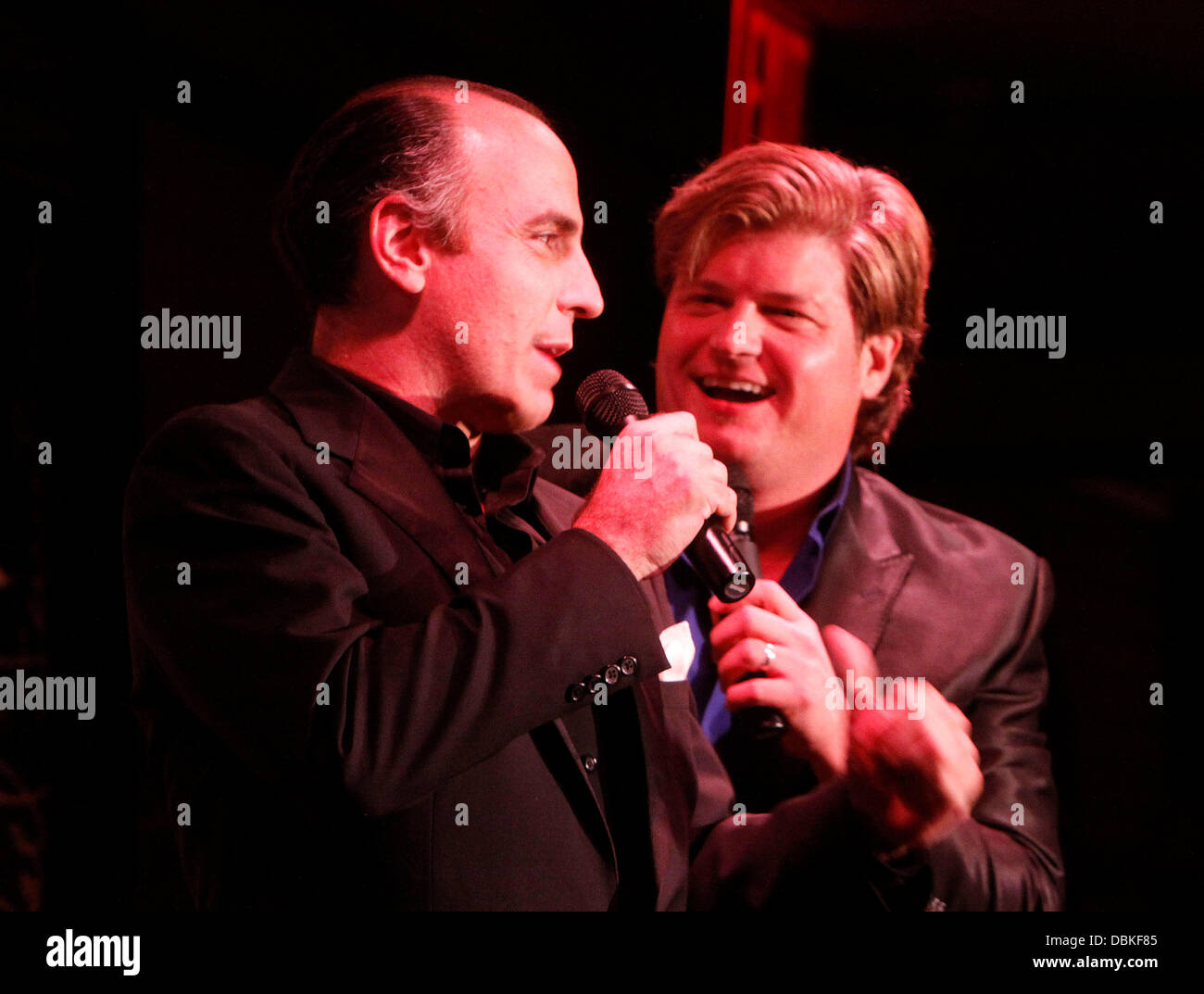 William Michals and Rob Evan Opening night of 'Berg and Broadway ...