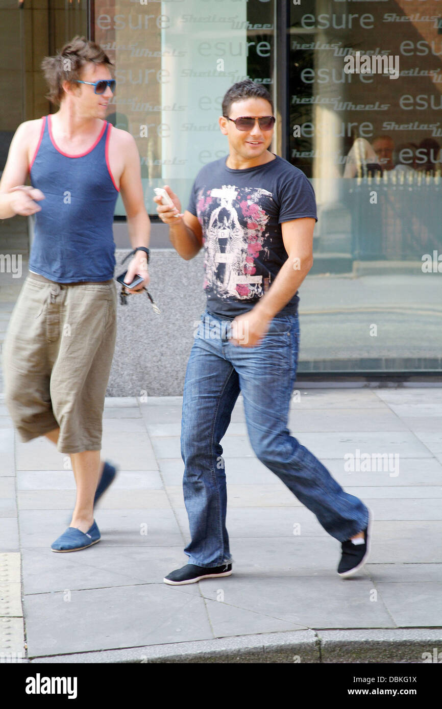 Coronation Street actor Ryan Thomas and Hollyoaks actor Andrew Moss go ...