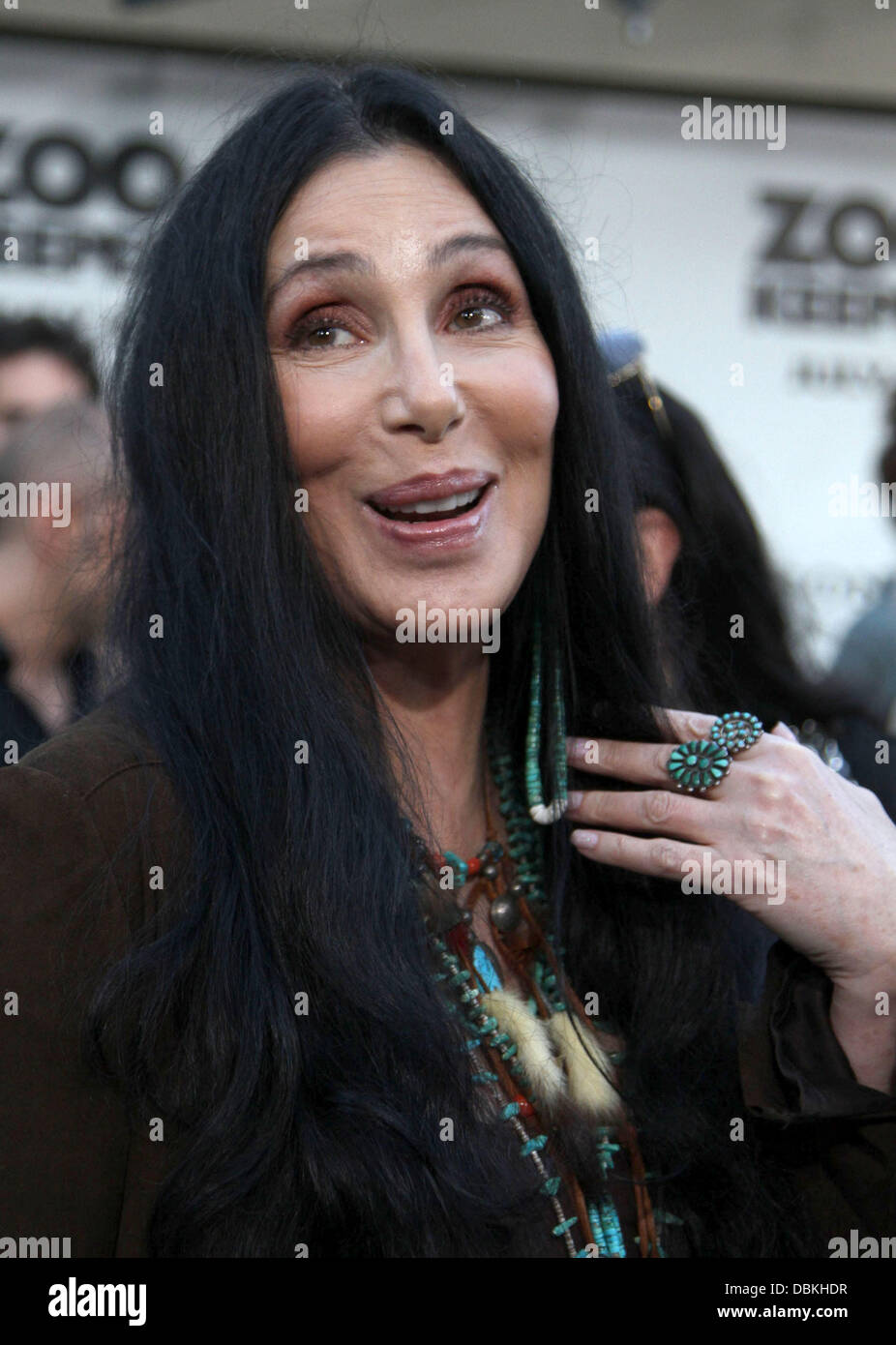Singer Cher The Los Angeles Premiere of 'Zookeeper' held at the Regency ...