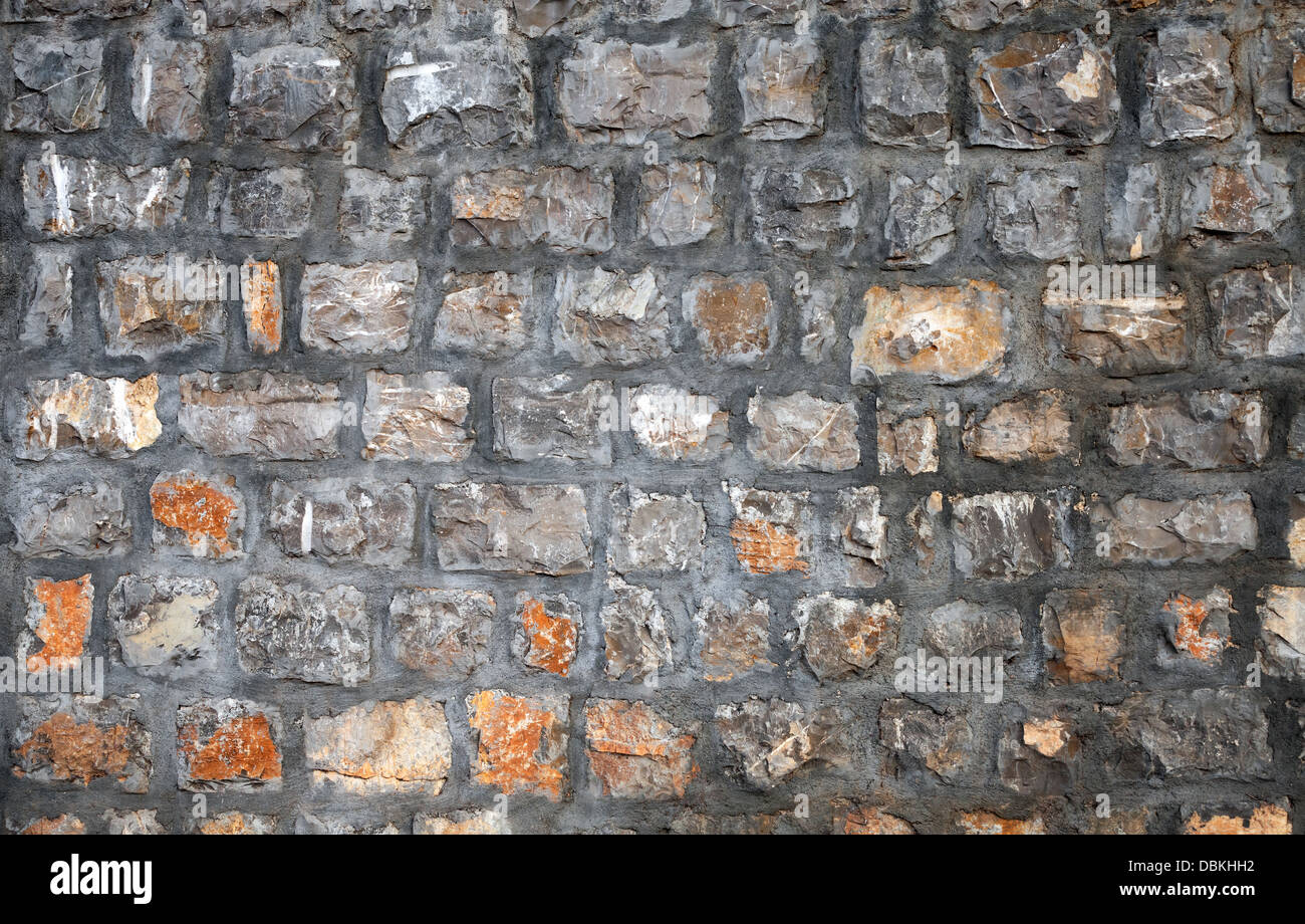 Old brick stone wall background texture Stock Photo - Alamy