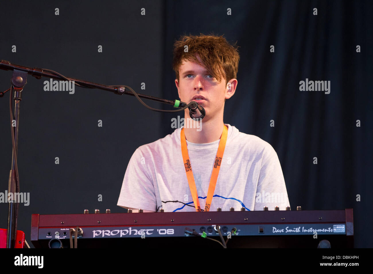 James blake stage hi-res stock photography and images - Alamy