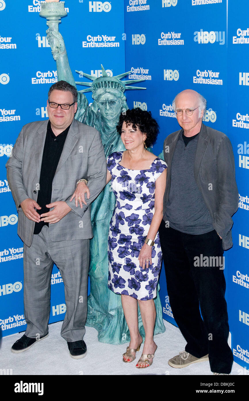 Jeff Garlin, Susie Essman and Larry David Screening of the new season ...