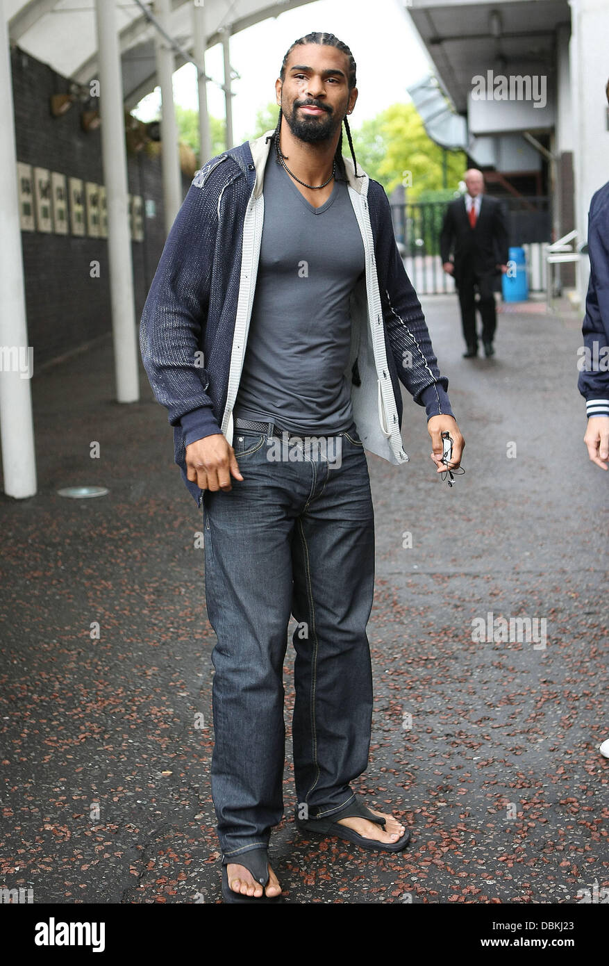 David Haye at the ITV studios London, England - 07.07.11 Stock Photo ...