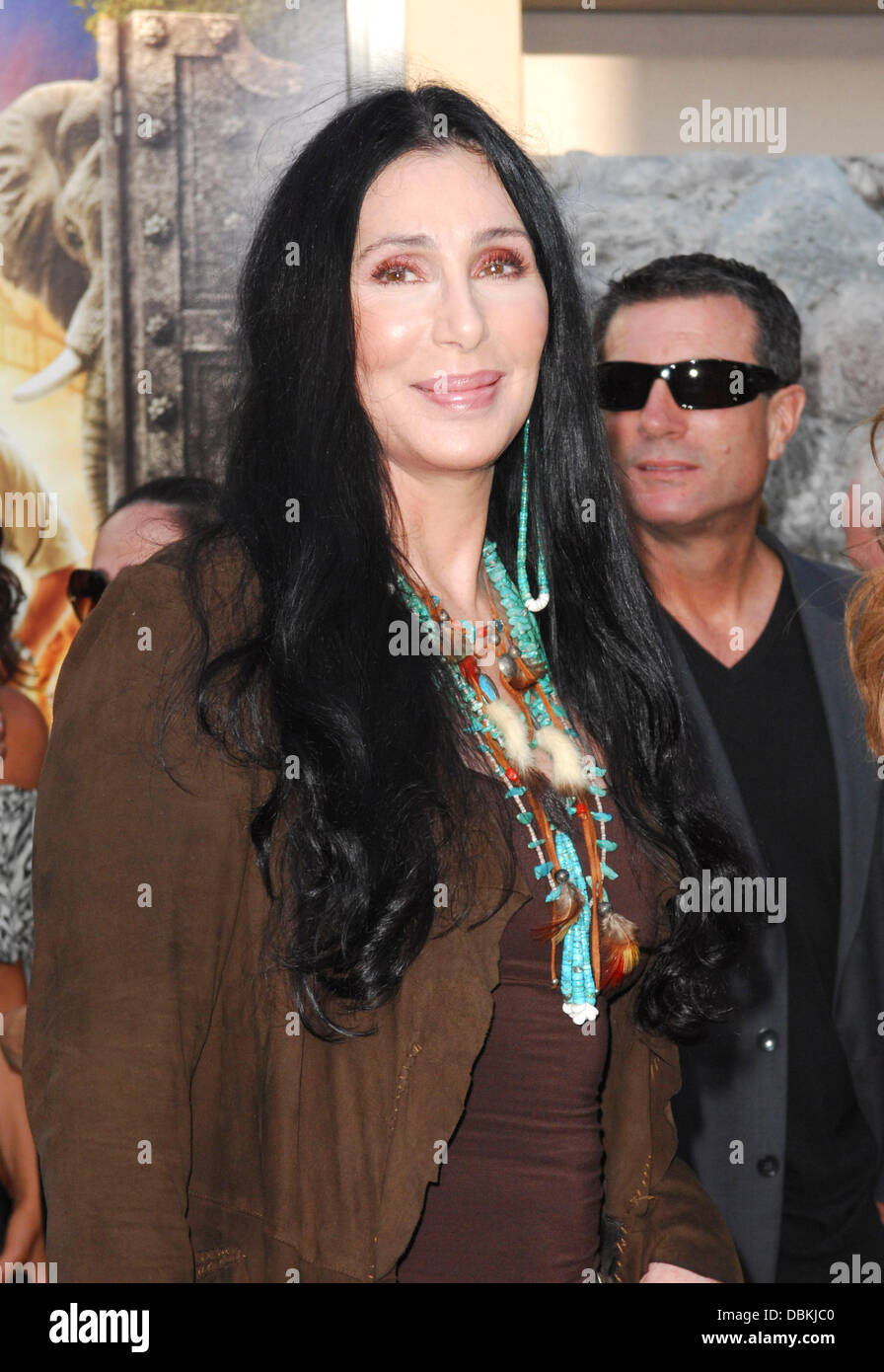 Cher The Los Angeles Premiere of 'Zookeeper' held at the Regency ...