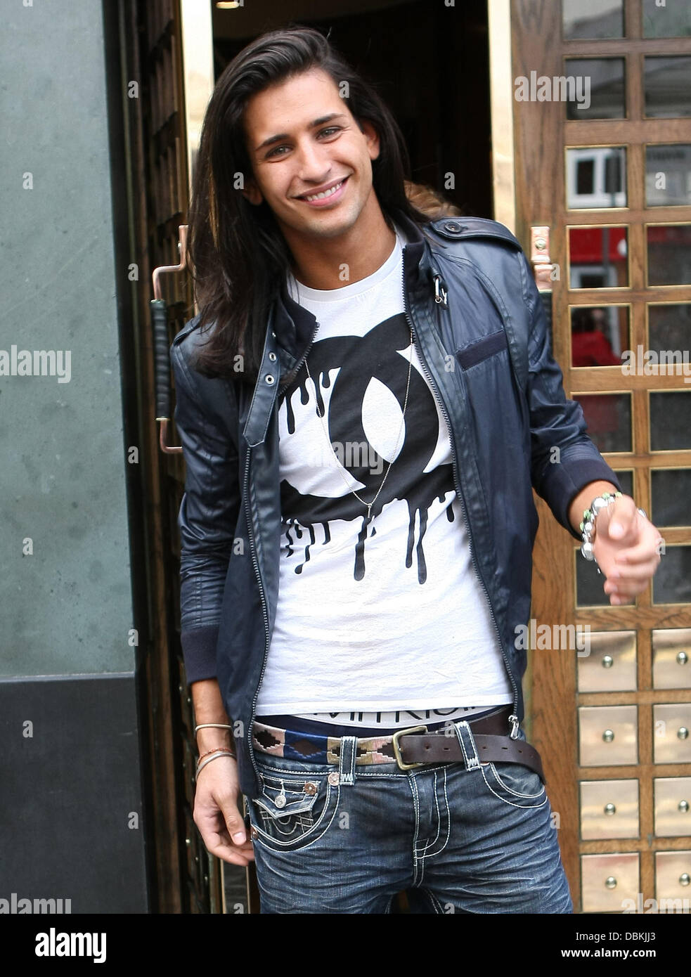 Ollie Locke outside the Ivy Restaurant London, England - 07.07.11 Stock ...
