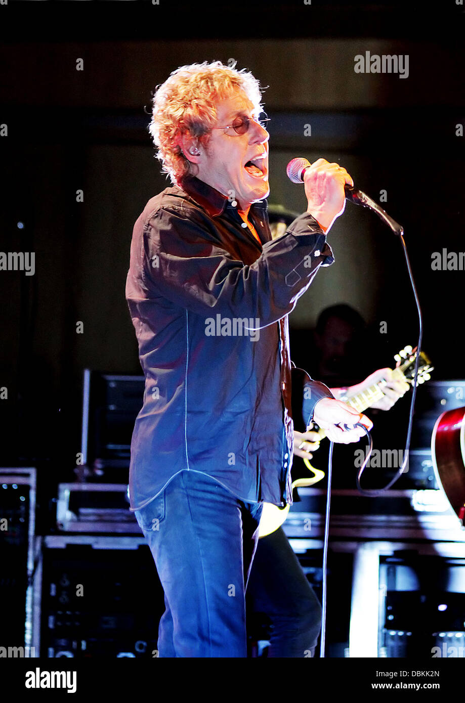 Roger Daltrey performing at Manchester Bridgewater Hall. Manchester ...