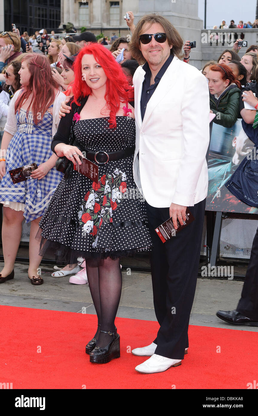 Jane Goldmand and Jonathon Ross World Premiere of Harry Potter, Deathly ...