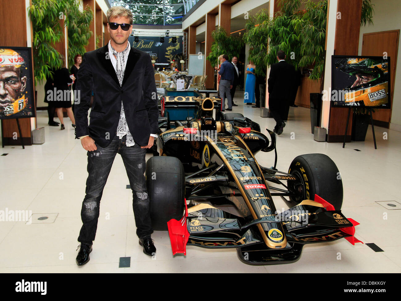 Rick Parfett Jnr The Grand Prix Ball 2011 at The Hurlingham Club ...