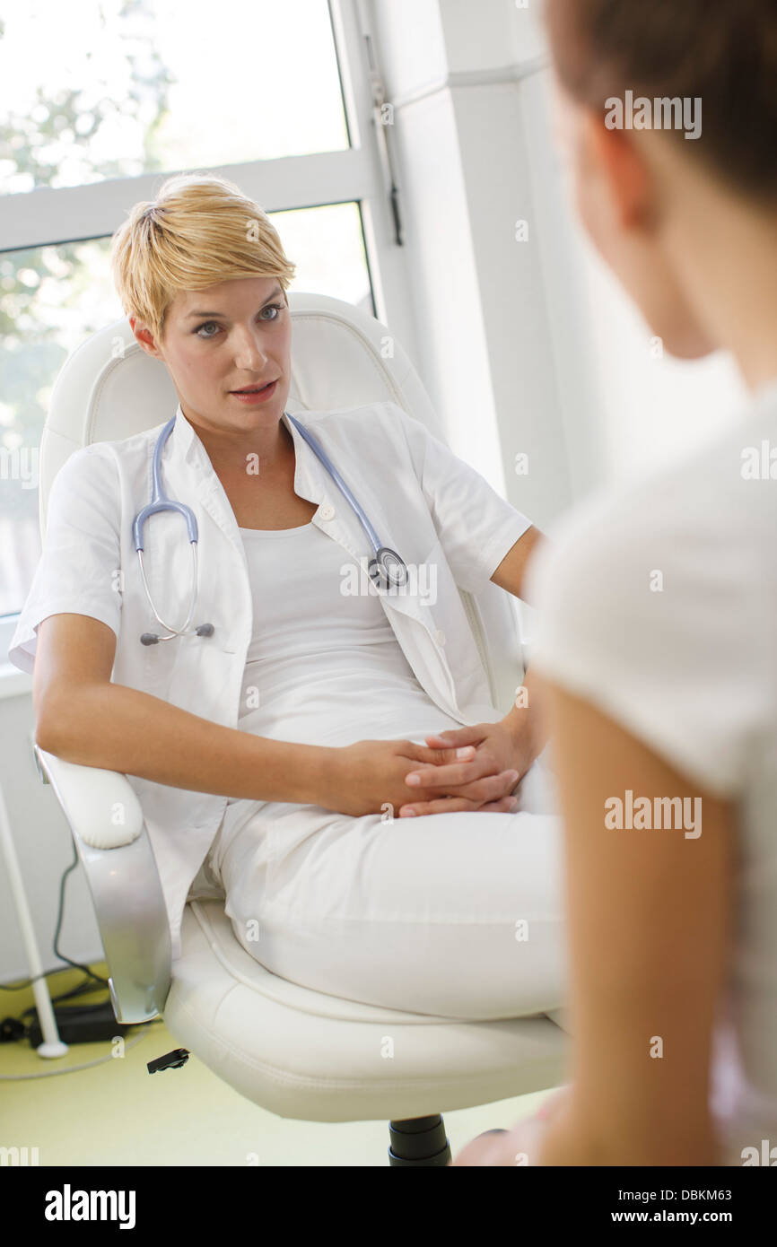 Person In Consultation Stock Photo - Alamy