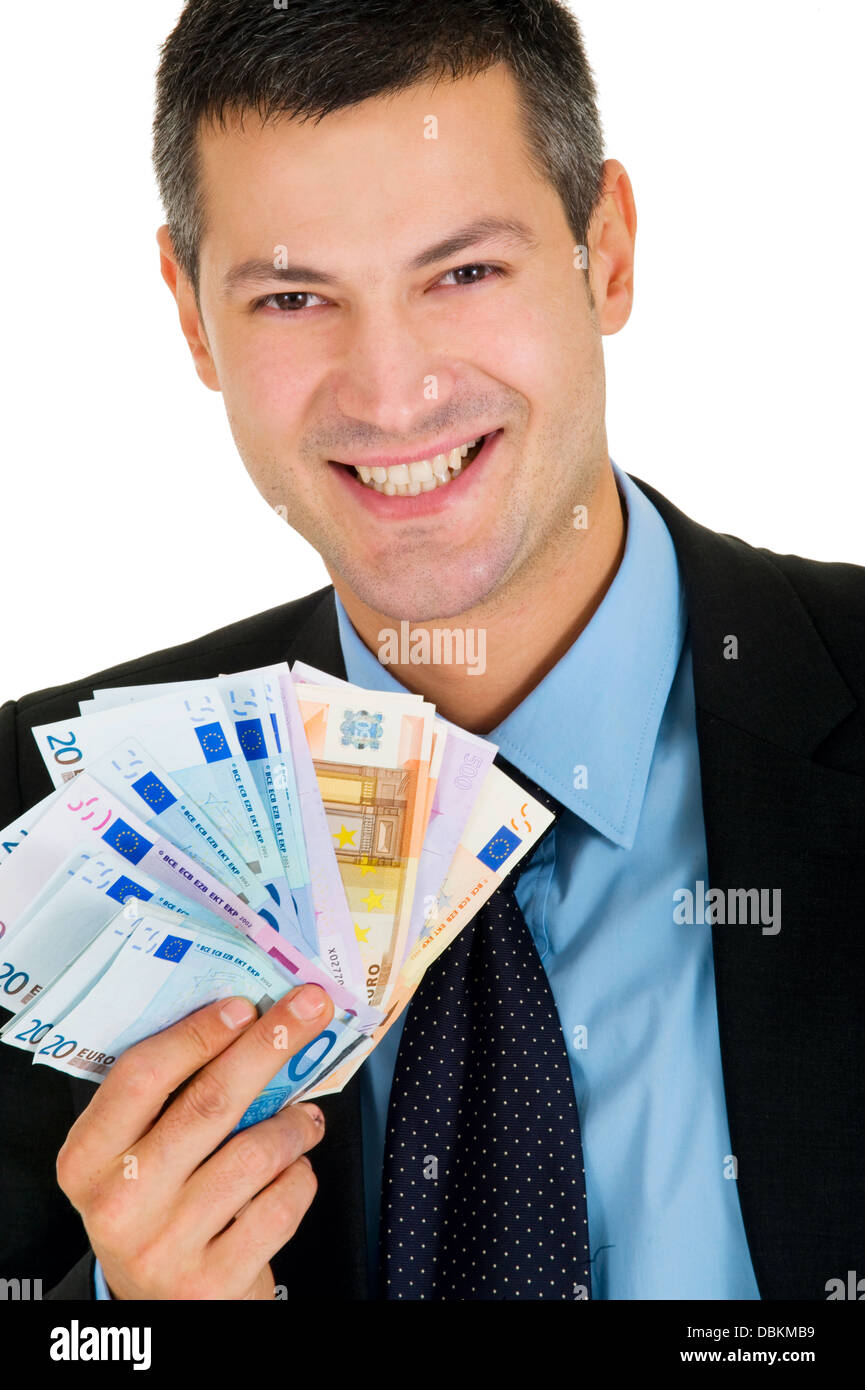 businessman with money Stock Photo - Alamy