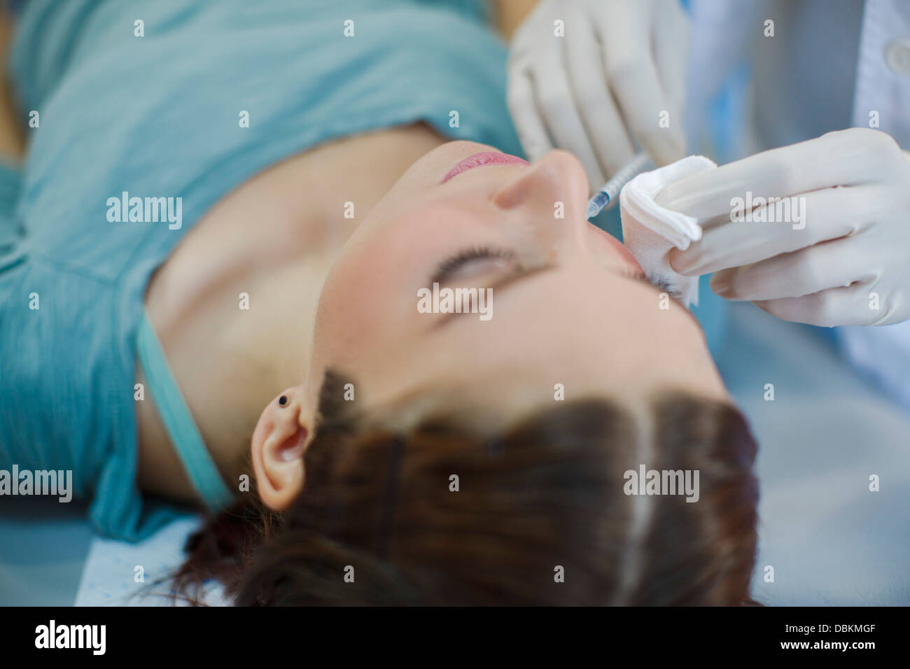 Injection face hi-res stock photography and images - Alamy