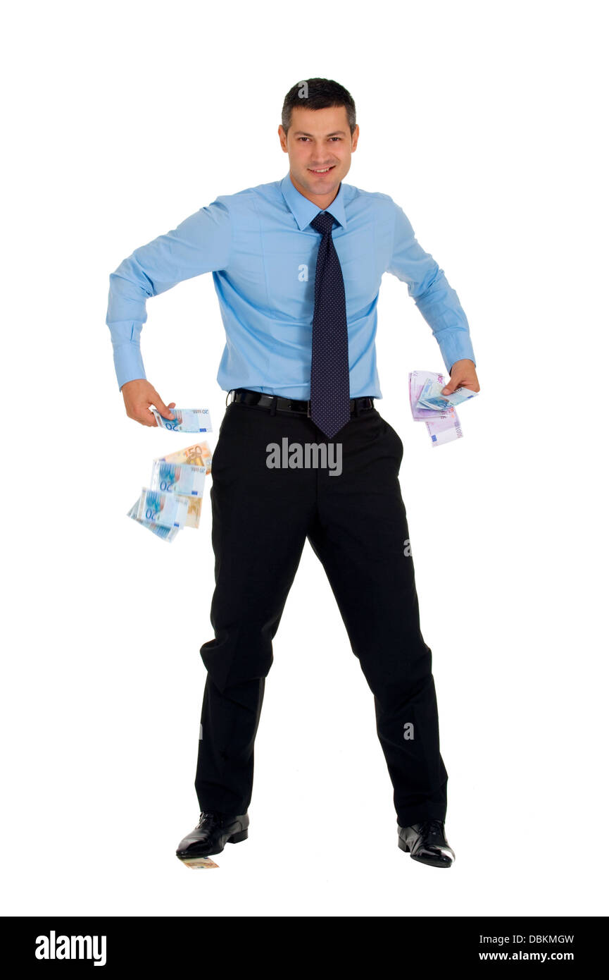 businessman with money Stock Photo - Alamy