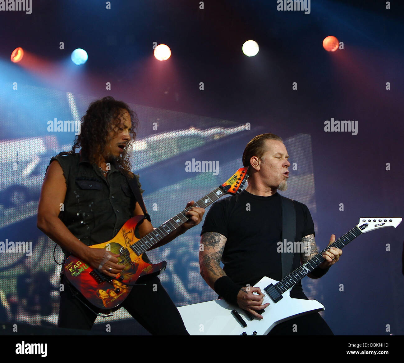 Metallica 2011 hi-res stock photography and images - Alamy