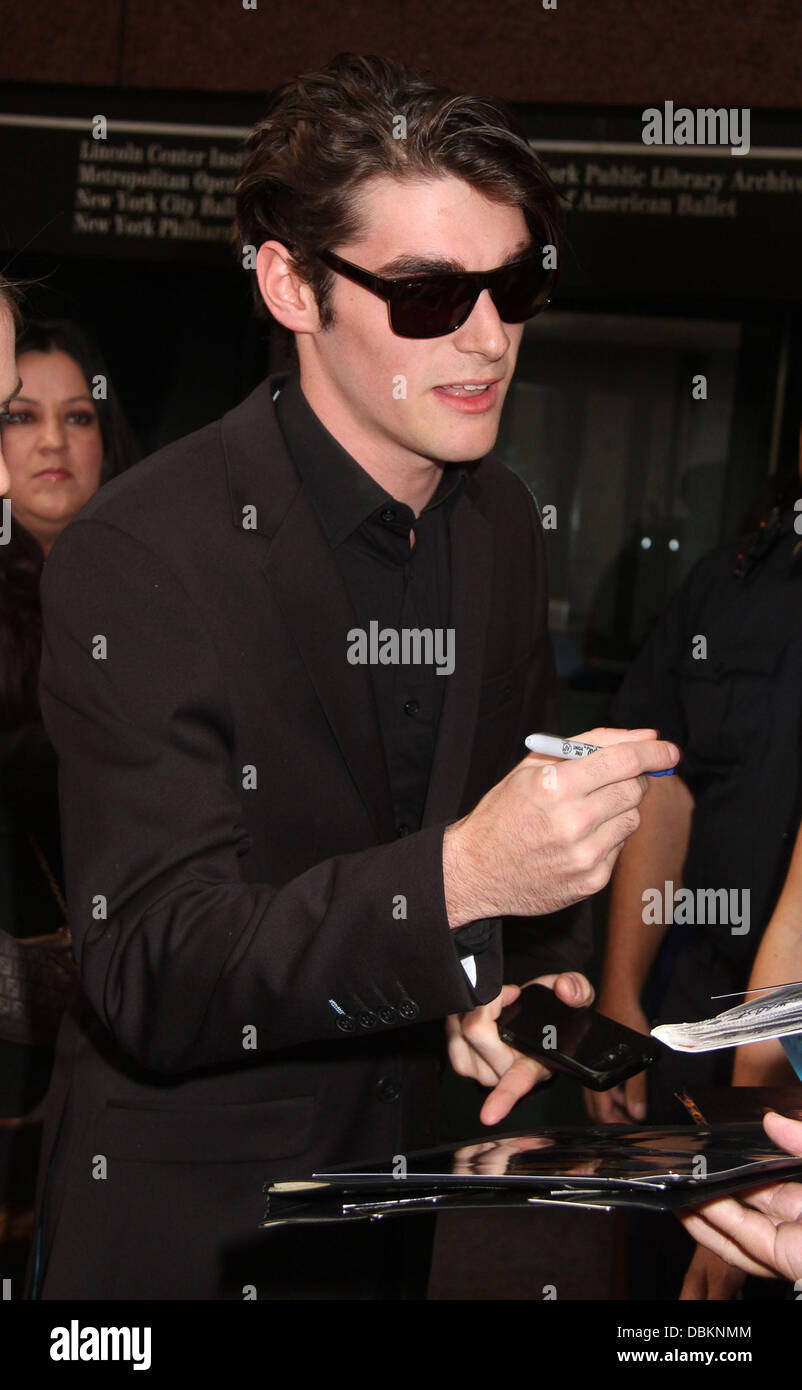 New York, New York, USA. 31st July, 2013. Actor RJ MITTE signs ...