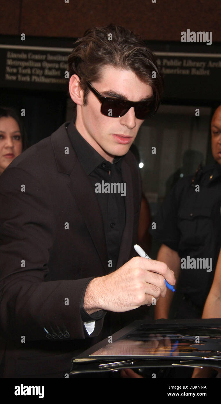New York, New York, USA. 31st July, 2013. Actor RJ MITTE signs ...