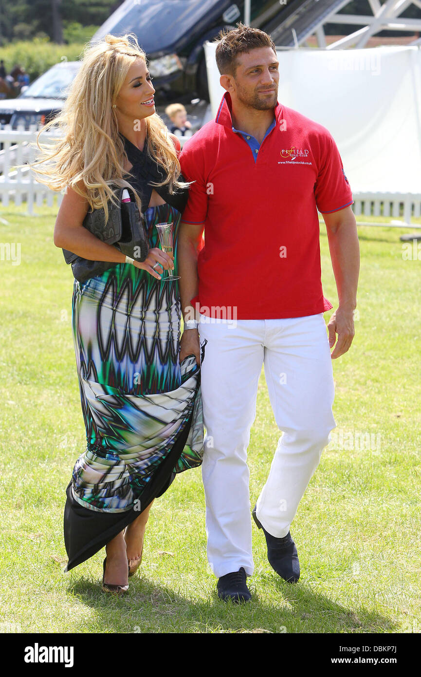 Chantelle Houghton and Alex Reid The Duke of Essex Polo Trophy at ...