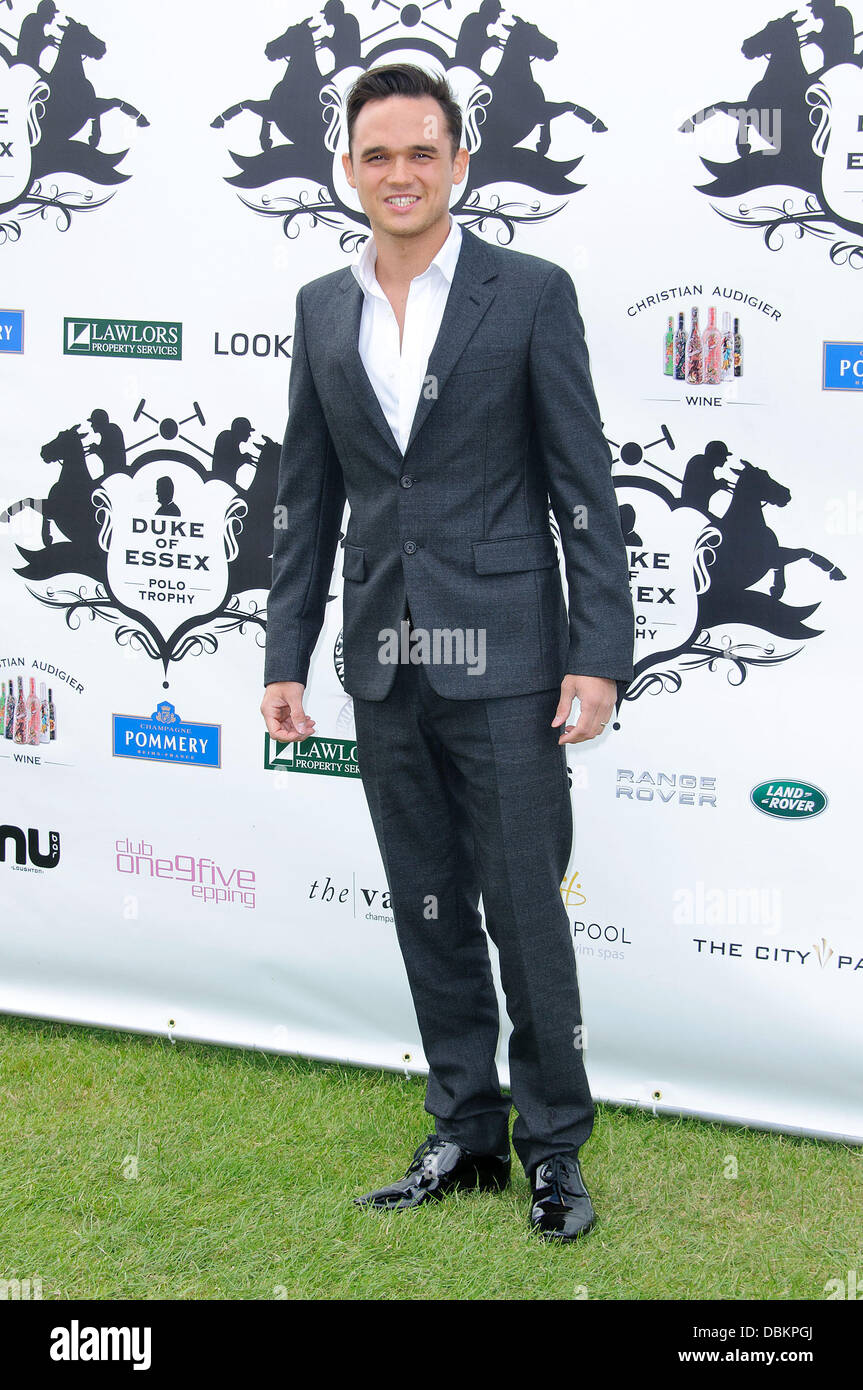 Gareth Gates The Duke of Essex Polo Trophy at Gaynes Park, Epping ...