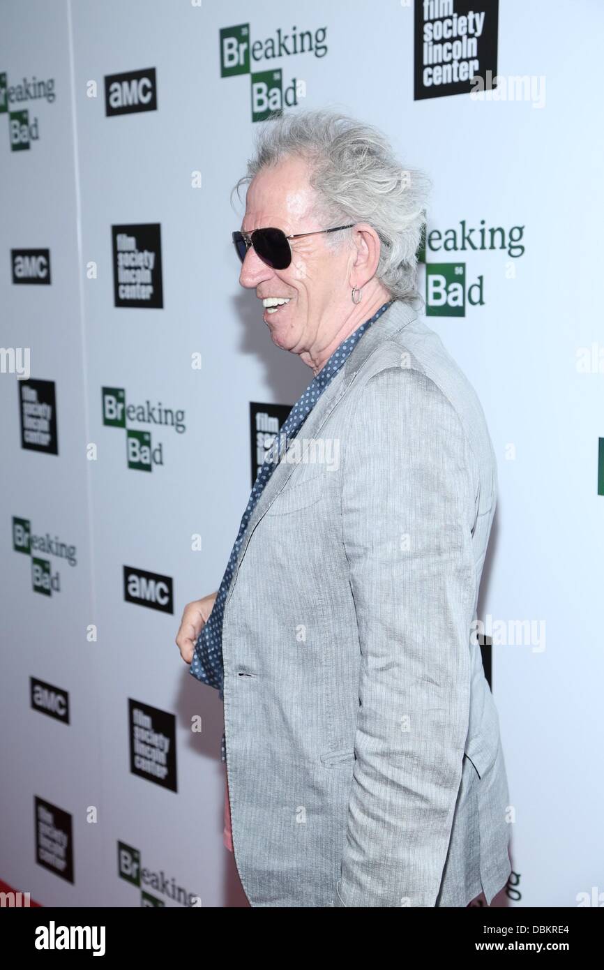 New York, NY. 31st July, 2013. Keith Richards at arrivals for The Film ...