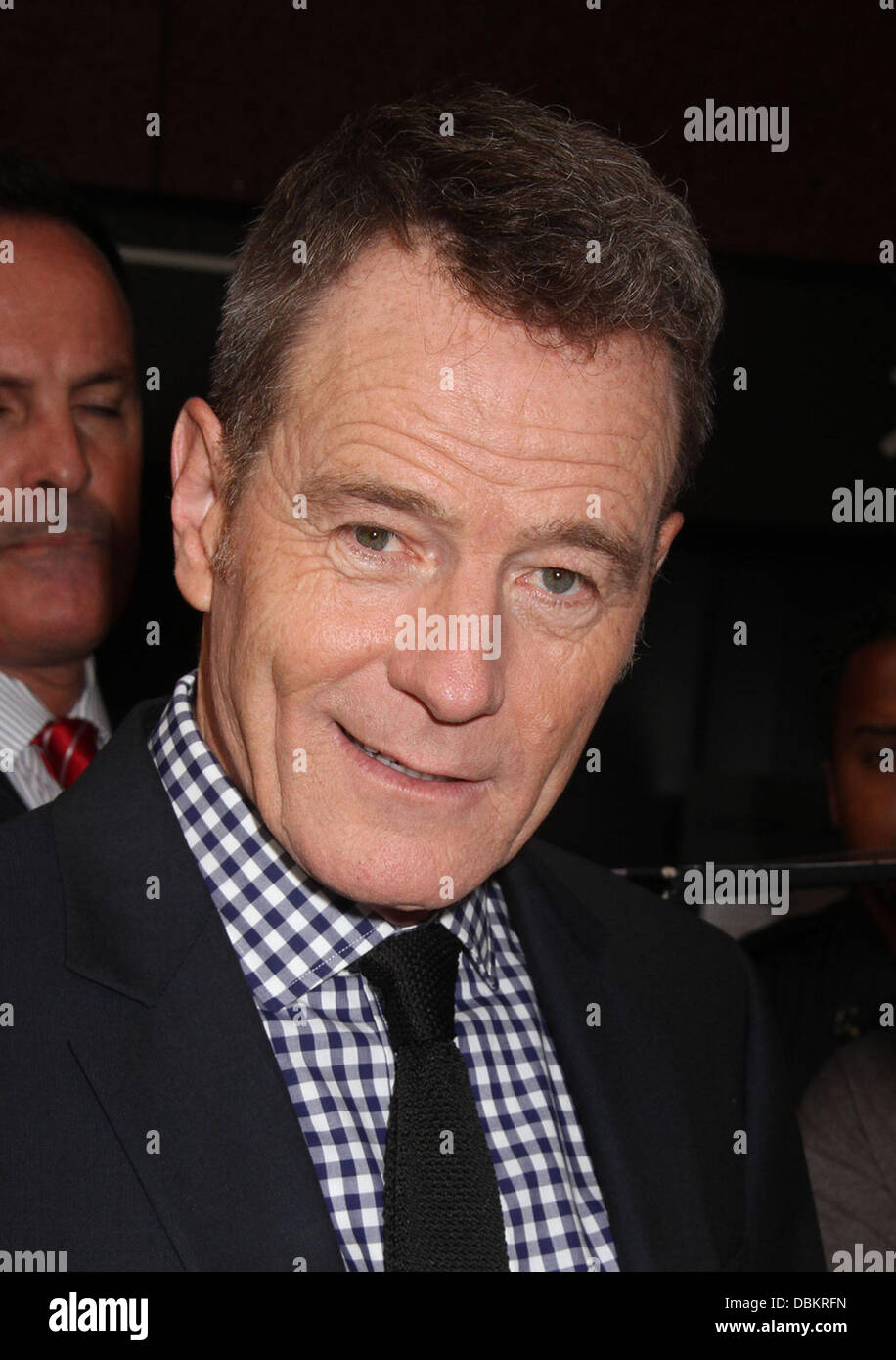 New York, New York, USA. 31st July, 2013. Actor BRYAN CRANSTON attends ...