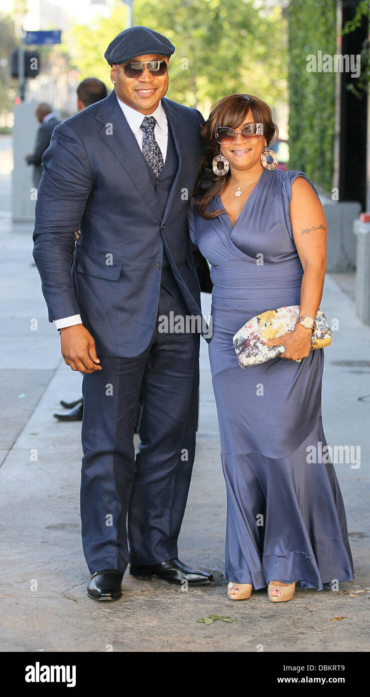 Ll cool j with wife hi-res stock photography and images - Alamy