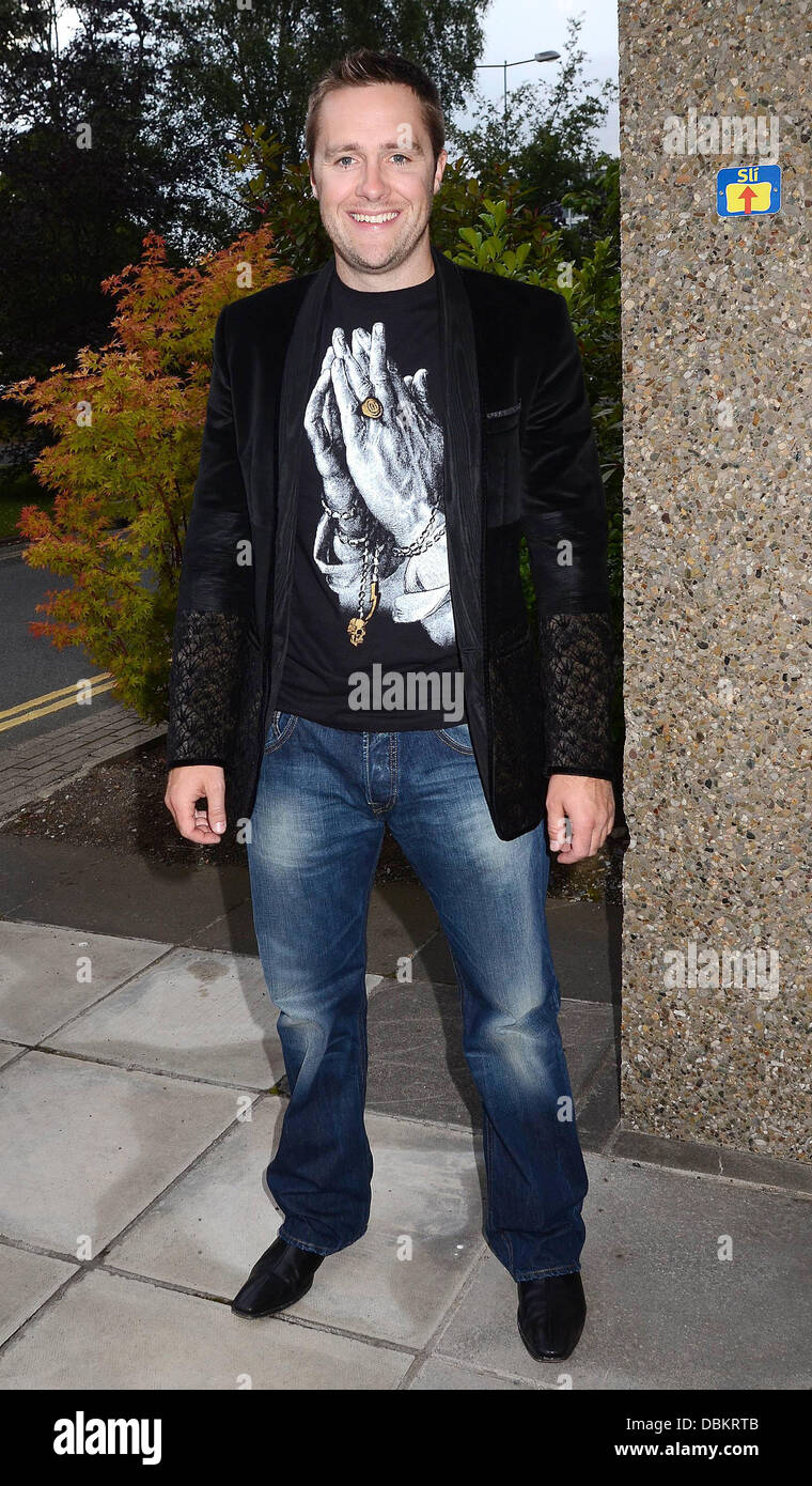 Keith Barry Celebrities outside the RTE Studios for the Miriam O ...