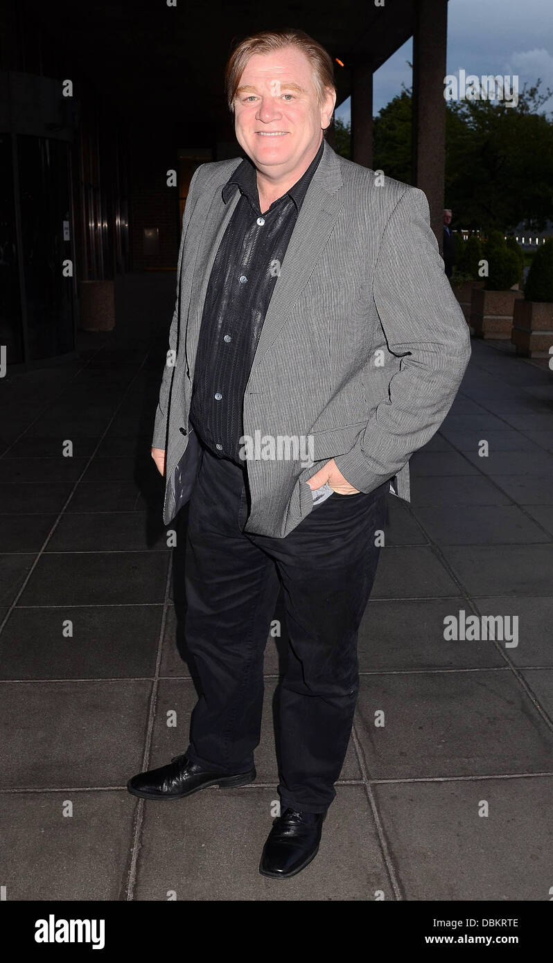 Brendan Gleeson Celebrities outside the RTE Studios for the Miriam O ...