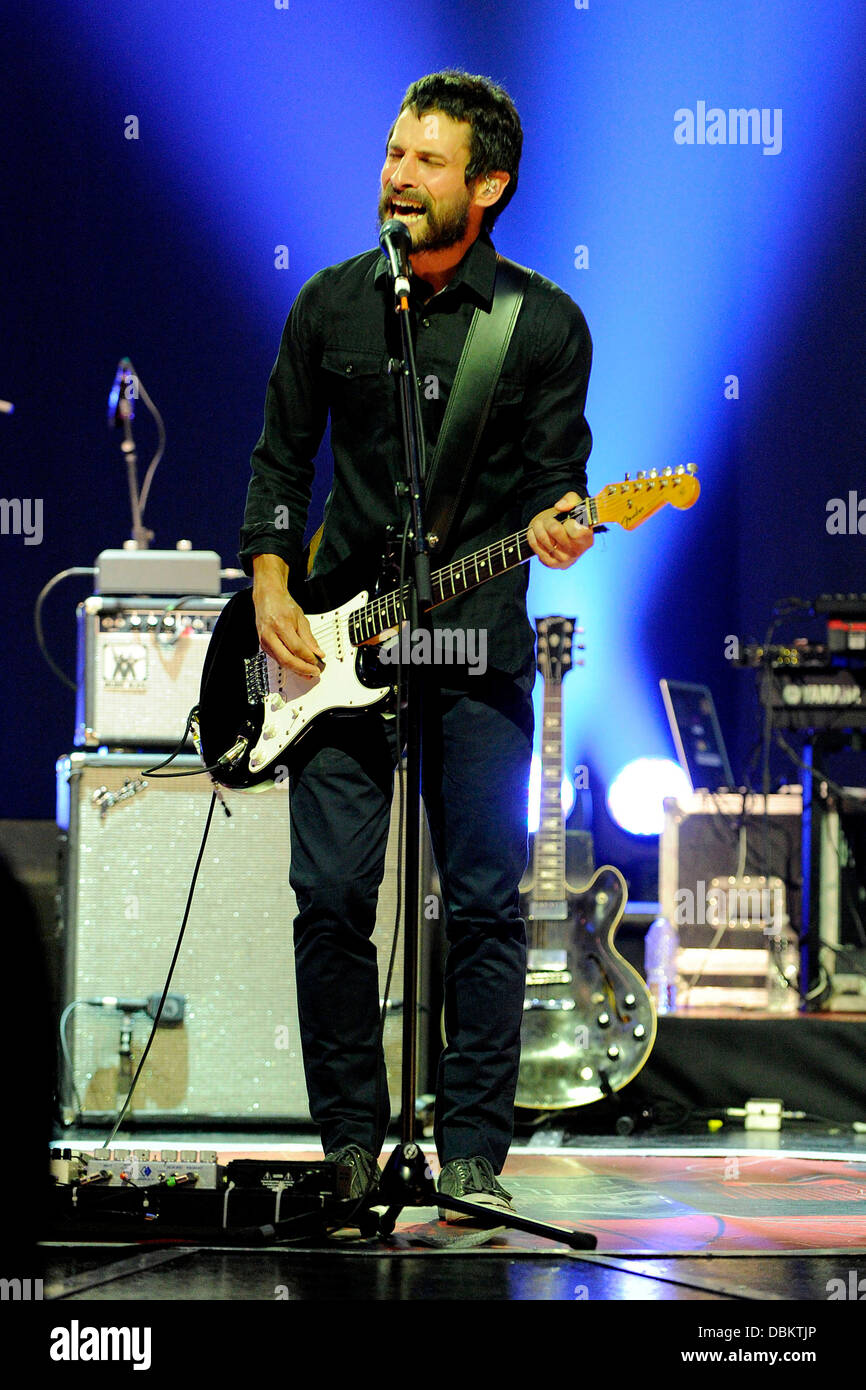 Sam Roberts of the Sam Roberts Band performs on stage at the Masonic ...