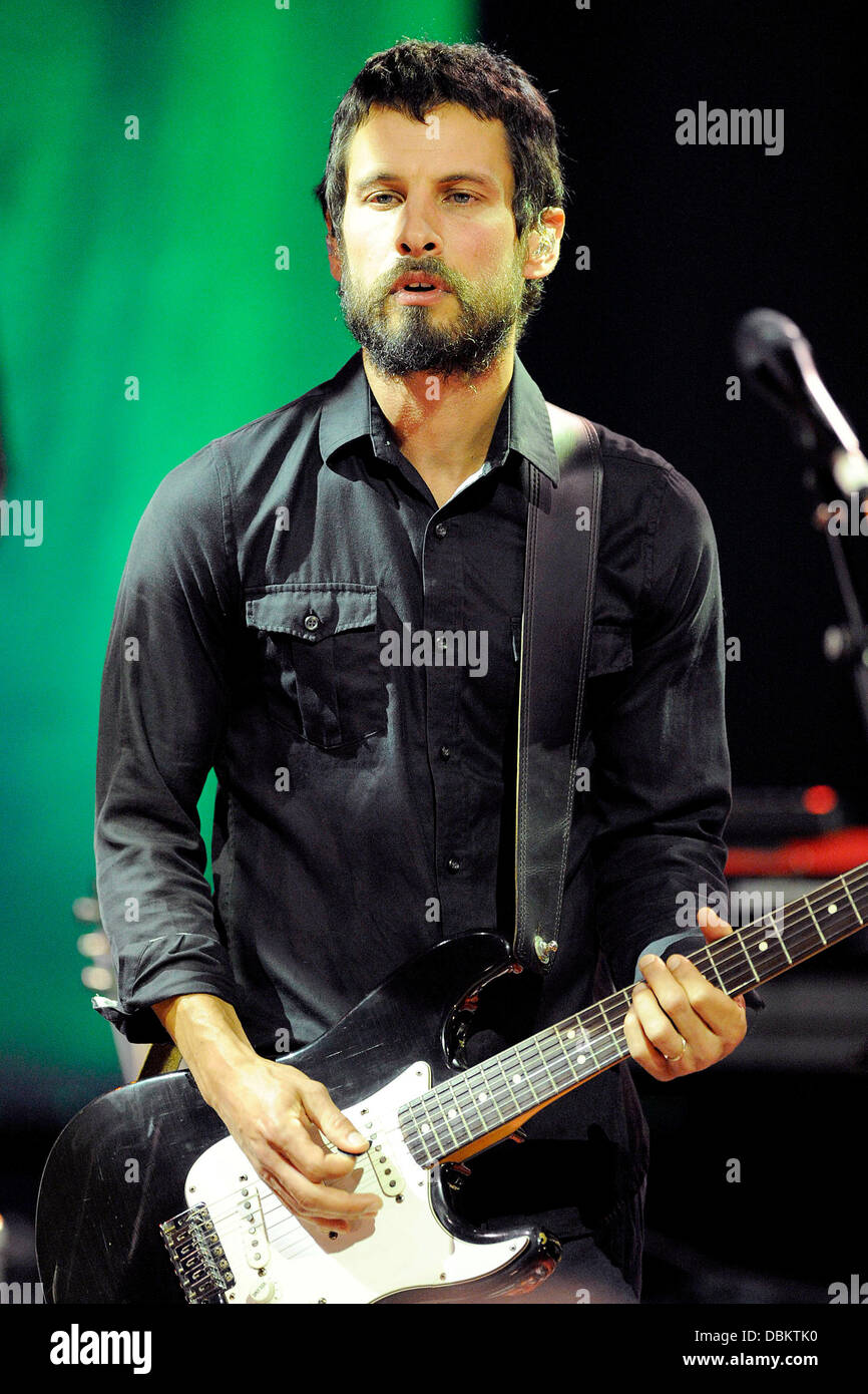 Sam Roberts of the Sam Roberts Band performs on stage at the Masonic ...